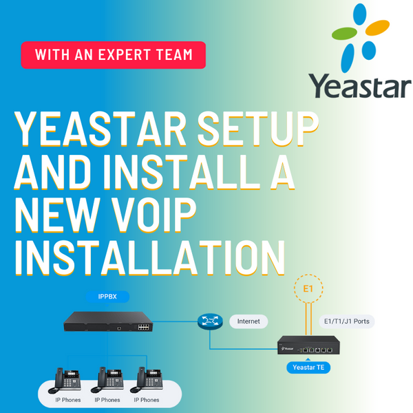 Yeastar VoIP System setup and configuration - BtoBSkills